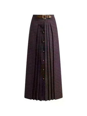 Etro Checked Skirts