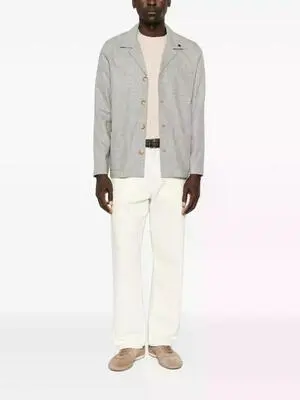 GRAN SASSO Button-up Notched-lapels Shirt