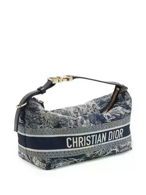 Dior 2023 Travel Nomad Toile De Jouy Tote Bag - Blue