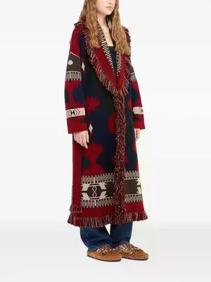 Alanui Icon Jacquard Fringed Coat