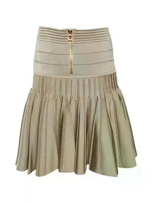 Balmain Pleated Mini Skirt