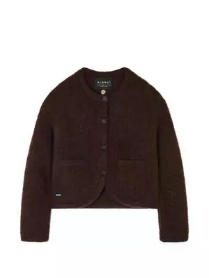 Alanui Finest Horn-button Cardigan - Brown