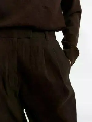 Chinti & Parker Pleated Corduroy Trousers