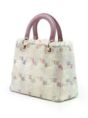 Dior 2012 Medium Tweed Lady Satchel