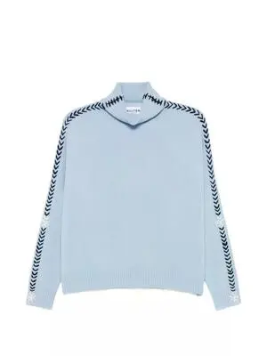 KUJTEN Thea Snow Long-sleeves Sweater - Blue