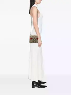 Gucci 2016-2026 Small Gg Supreme Dionysus Crossbody Bag - Red