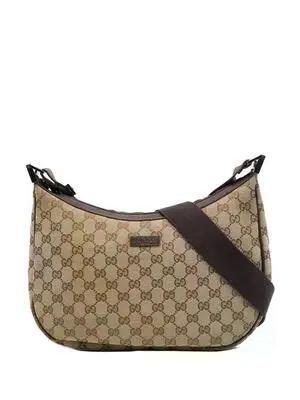 Gucci 2000-2015 Gg Canvas Crossbody Bag - Neutrals