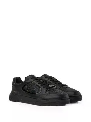 Karl Lagerfeld Embellished Lace-up Sneakers