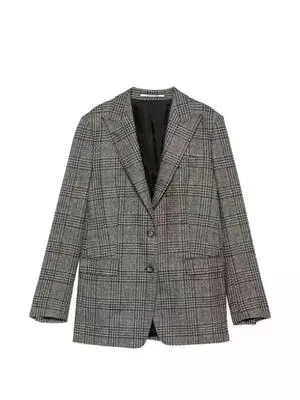 Tagliatore Check Blazer - Grey
