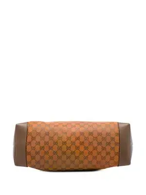 Gucci 2016-2026 Gg Canvas Web Tote Bag