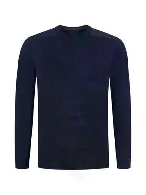 Paul & Shark Panelled Crew-neck Sweater