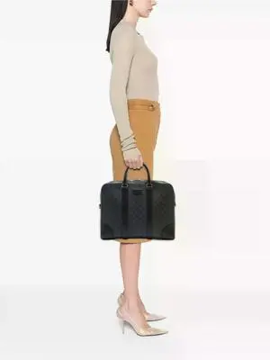 Gucci 2016-2026 Gg Supreme Web Business Bag
