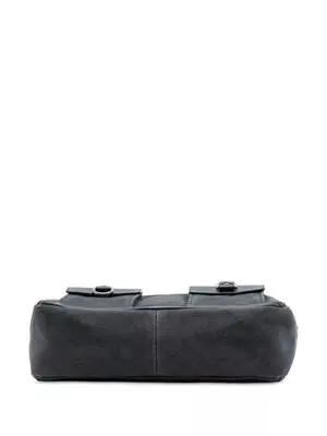 Gucci Gg Denim Abbey D Ring Pocket Tote Bag - Grey