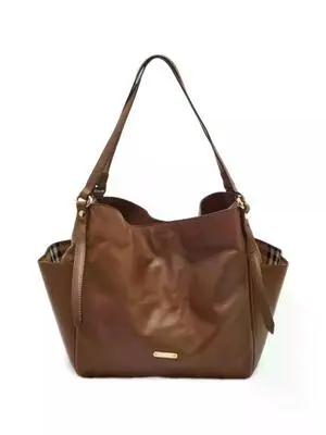 Burberry Canterbury Leather Tote Bag - Brown
