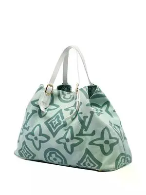 LOUIS VUITTON 2008 Monogram Tahitienne Cabas Gm Tote Bag - Green
