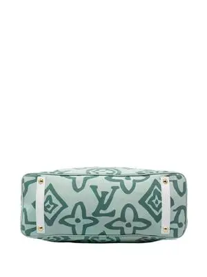 LOUIS VUITTON 2008 Monogram Tahitienne Cabas Gm Tote Bag - Green