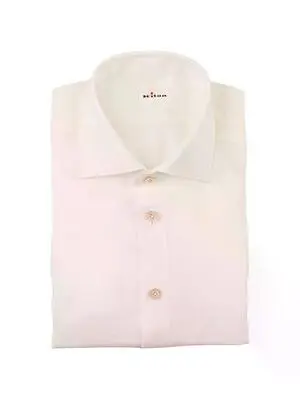 Kiton Spread-collar Shirt - White