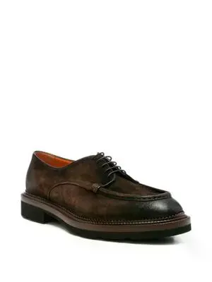 Santoni Colin Rs Suede Derby Shoes