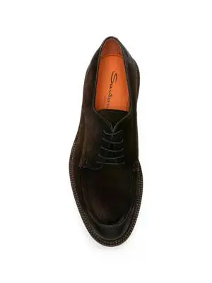 Santoni Colin Rs Suede Derby Shoes