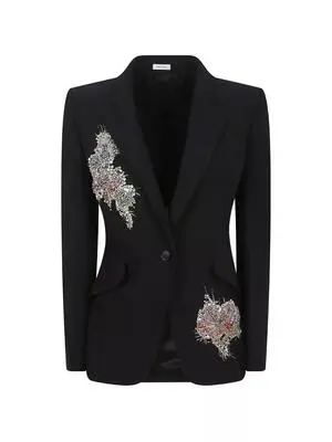 Alexander McQueen Embellished Blazer