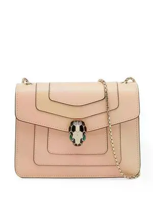 BVLGARI Serpenti Forever Flap Shoulder Bag - Neutrals