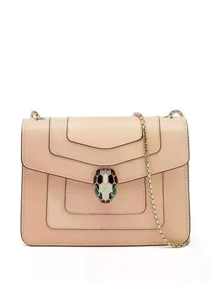 BVLGARI Serpenti Forever Flap Shoulder Bag - Neutrals