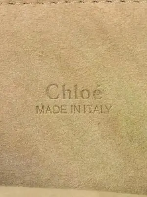 Chloé Medium Calfskin And Suede Faye Crossbody Bag - Brown
