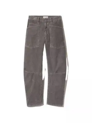 NILI LOTAN Shon Corduroy Trousers - Grey