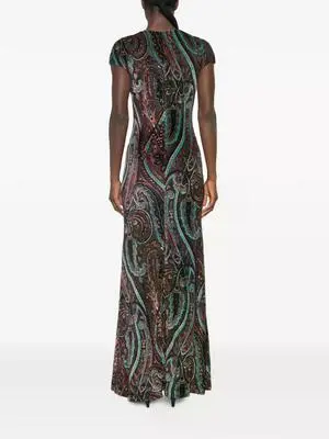 Etro Paisley-print Maxi Dress