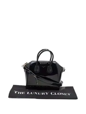 Givenchy Antigona Leather Satchel Bag - Black