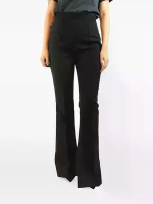 Marni Flared High-waist Trousers - Black