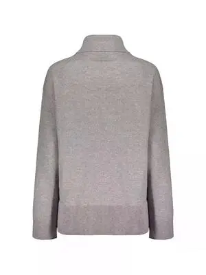 MOORER Ribbed-knit Roll-neck Sweater