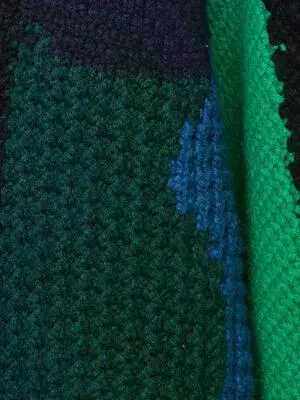 LOUIS VUITTON Crochet Knit Cape