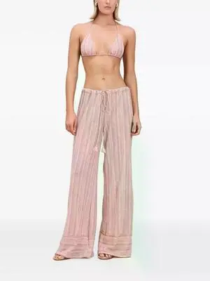 Devon Windsor Aura Striped Trousers - Pink