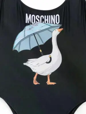 Moschino Logo-print Swimsuit