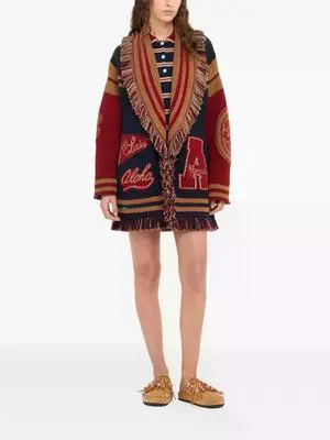 Alanui College Of Aloha Belted Cardigan