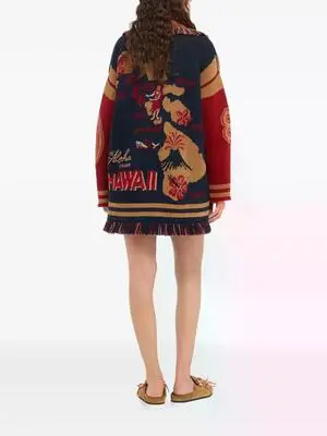 Alanui College Of Aloha Belted Cardigan