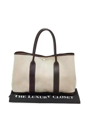 Hermès 2004 Garden Party Tote Bag - Neutrals