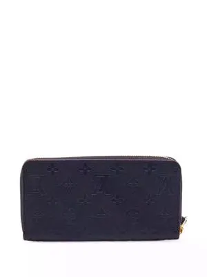 LOUIS VUITTON 2017 Monogram Empreinte Zippy Leather Wallet