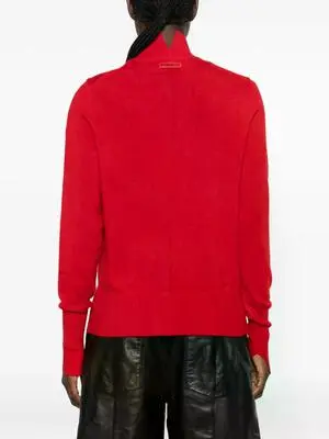 Pinko High-neck Logo Patch Sweater