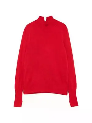 Pinko High-neck Logo Patch Sweater