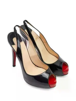 CHRISTIAN LOUBOUTIN Private Number Platform Pumps