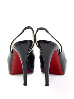 CHRISTIAN LOUBOUTIN Private Number Platform Pumps