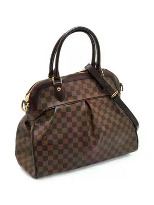 LOUIS VUITTON 2009 Gm Damier Ebene Trevi Tote Bag