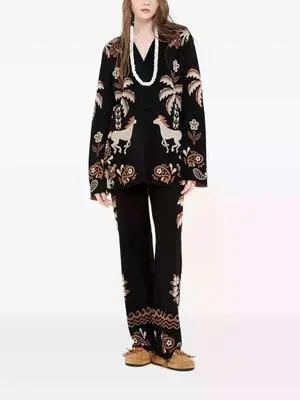 Alanui Jacquard-knit Shirt