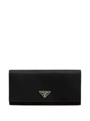Prada 2000-2013 Tessuto Wallet Long Wallets - Black