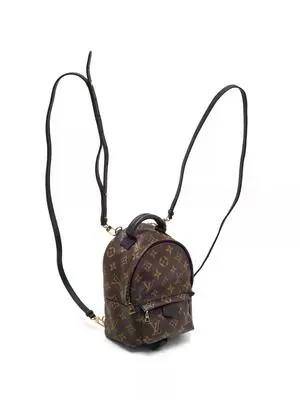 LOUIS VUITTON Mini Palm Springs Backpack - Brown
