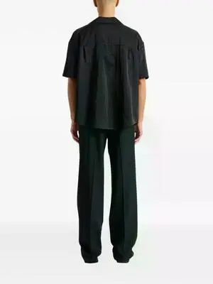 Balmain Paris Shirt In Textured Nylon
