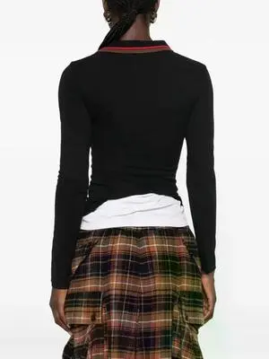 VIVIENNE WESTWOOD Asymmetrical Long-sleeve Top