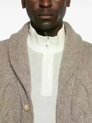 GRAN SASSO Half-zip Wool Sweater